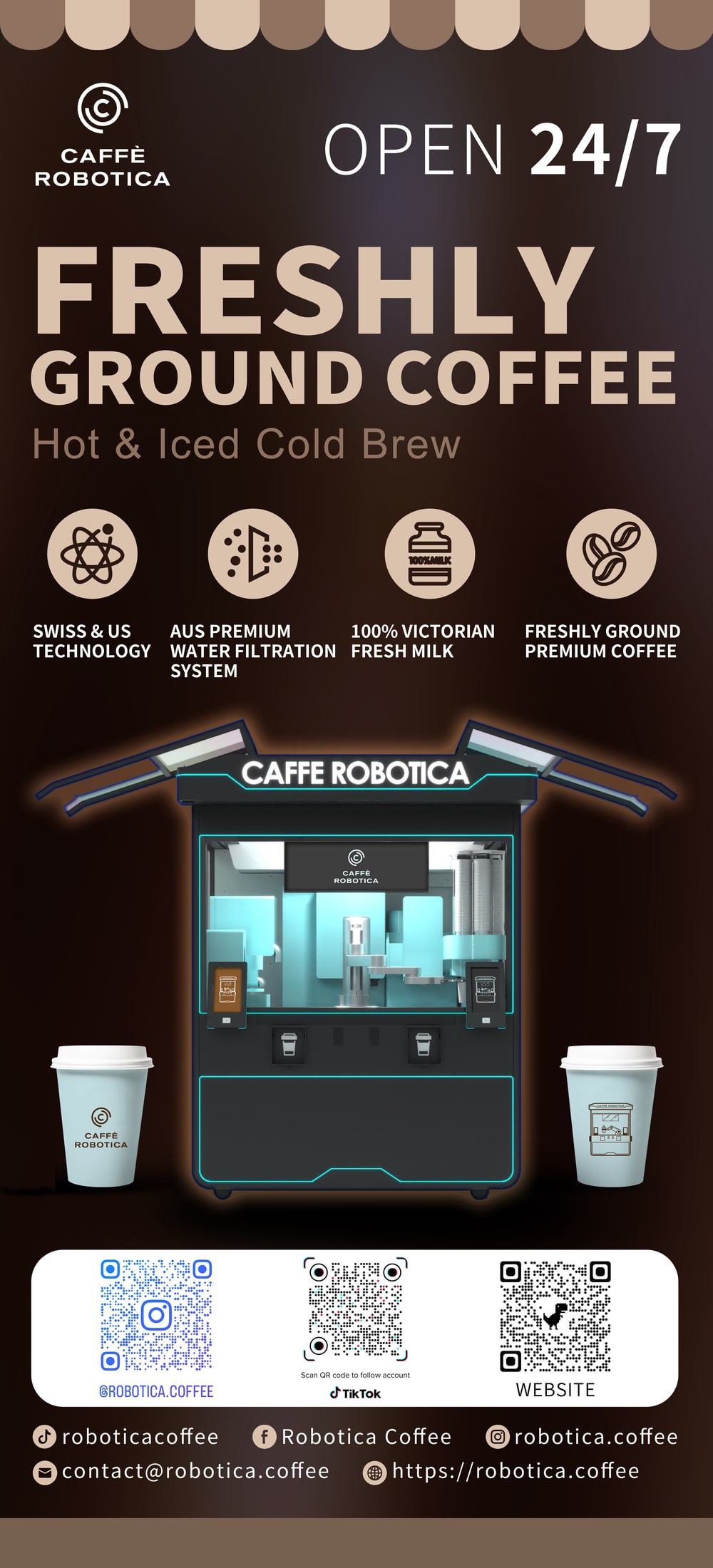 CAFFÈ ROBOTICA - Indulge in a taste of the future